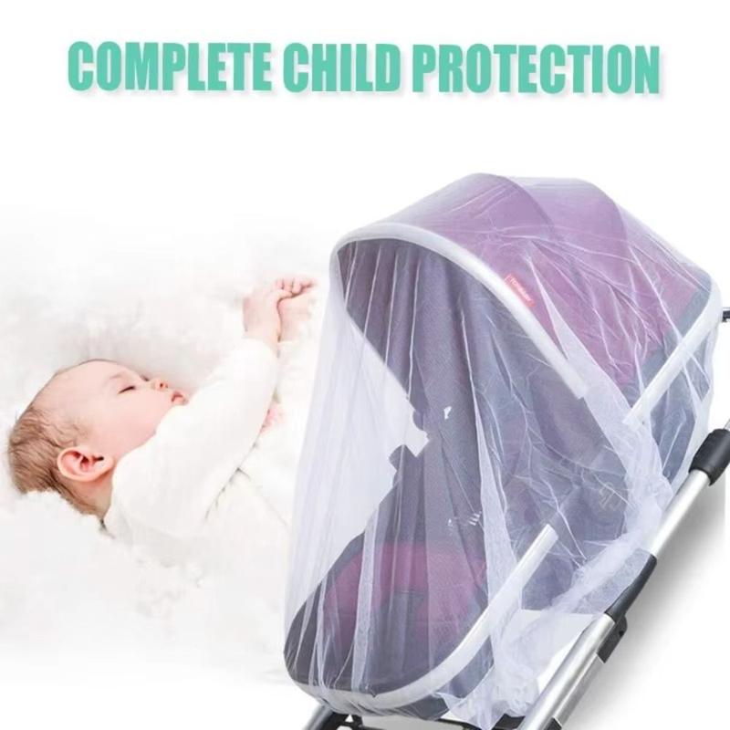 New Breathable Pushchair Mosquito Net Folding Lightweight Infant ...