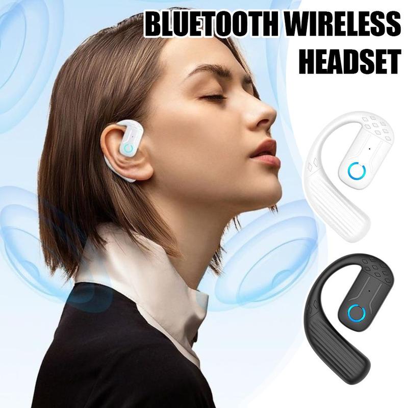 Wireless Earbuds Open Ear Sports Headset 180°Adjustable Earbuds ...