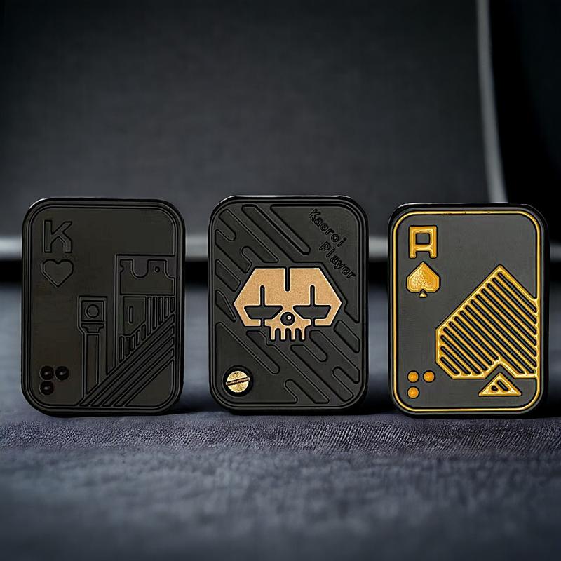 Artisan EDC Finger Poker Slider Toy (AK) | Metal Alloy with Magnet ...