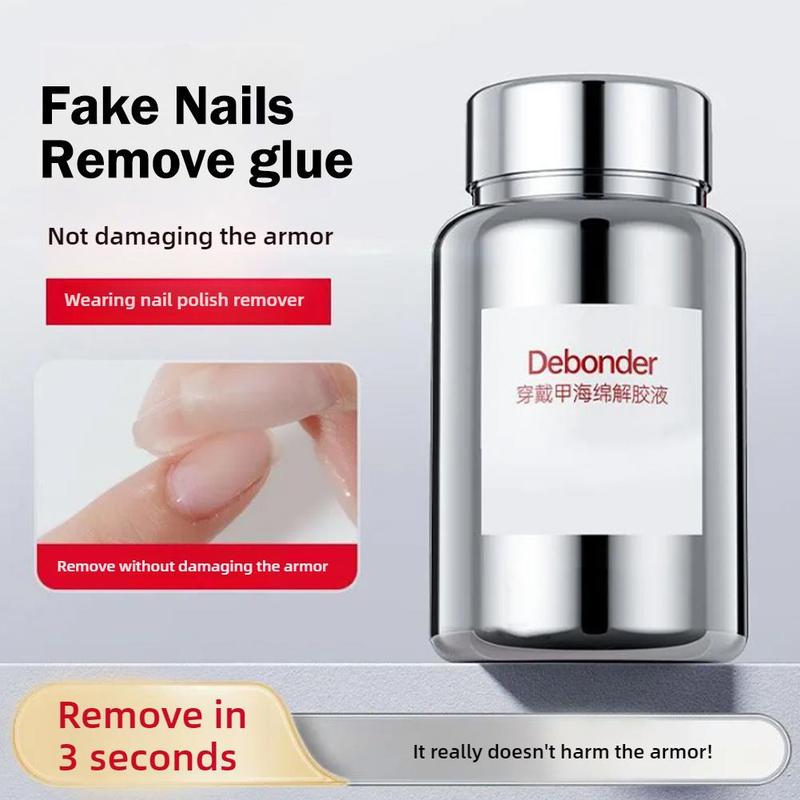 Fake Nails Remove Glue Fake Nail Adhesives Remover Nail Glue - TikTok ...