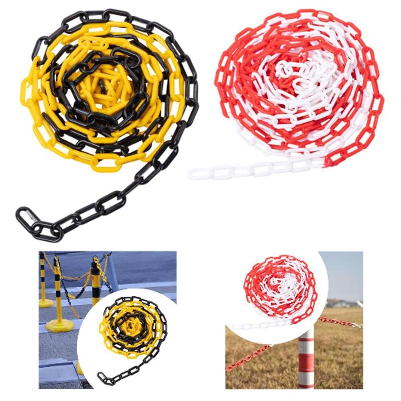 Traffic Chain Barrier Link Security Barrier Chain Traffic Cones ...