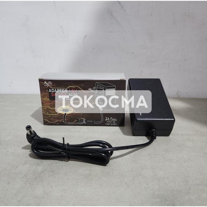 Jual Multi Adaptor 15V 2A FULL Murni Konektor T Charger Power Supply AC ...