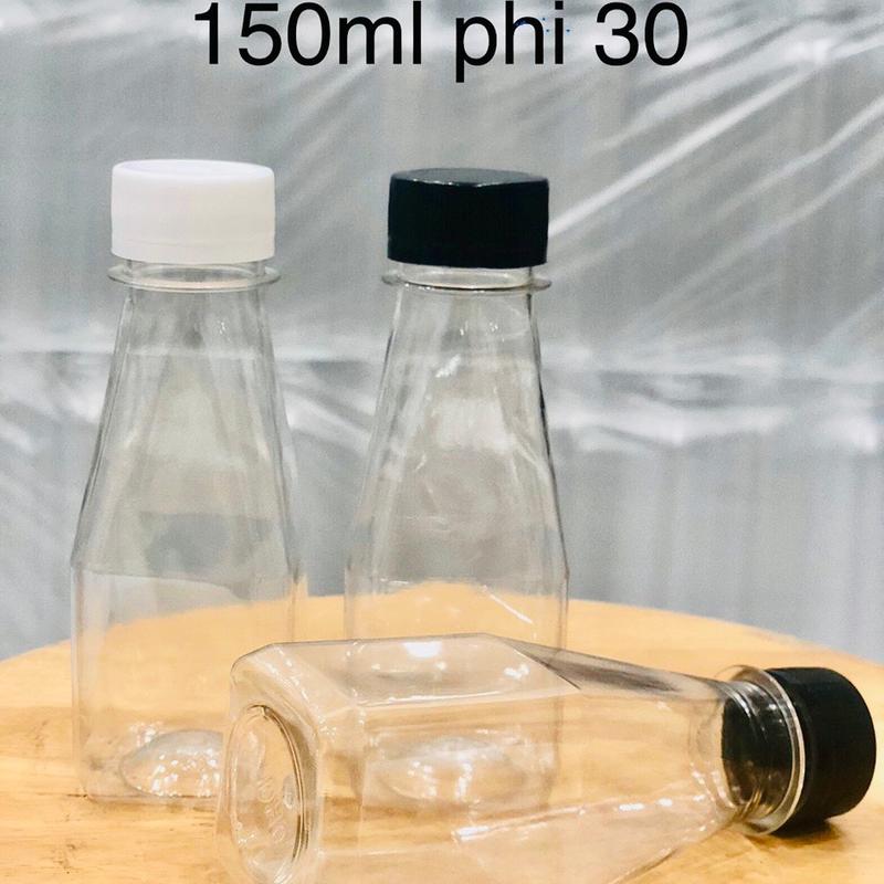 50chai Nhựa 150ml phi 30 chai đựng trà hộp - TikTok Shop Vietnam