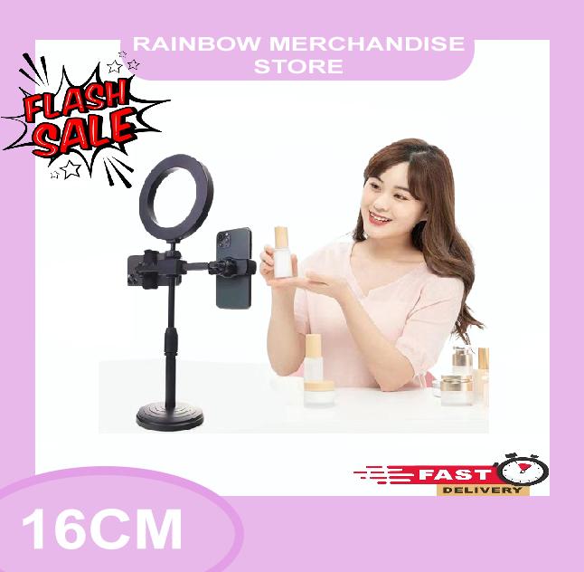 RMS 16CM Dual Phone Holder Ring Light Mobile Phone Stand Multi - TikTok ...