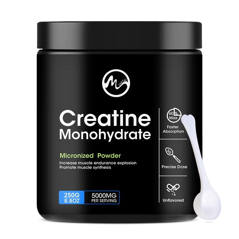 Creatine Monohydrate Powder Workout Supplement Improving Muscle ...