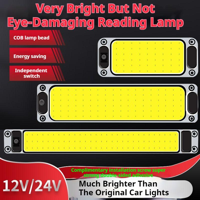 Lampu Baca Kabin LED Lori, Saiz Besar, 24V, Sesuai untuk Kereta ...