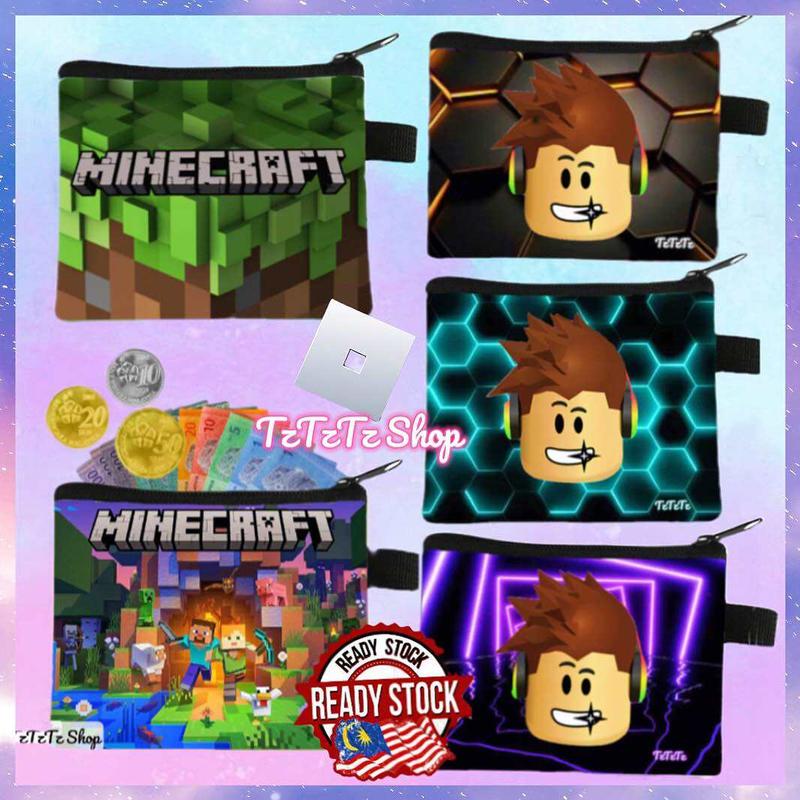 Syilling Dompet coin purse wallet budak dompet Roblox Sprunki Sandbox ...