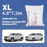 Promo NEI Cover Mobil Transparan Sarung Mobil Bening Tebal Plastik ...