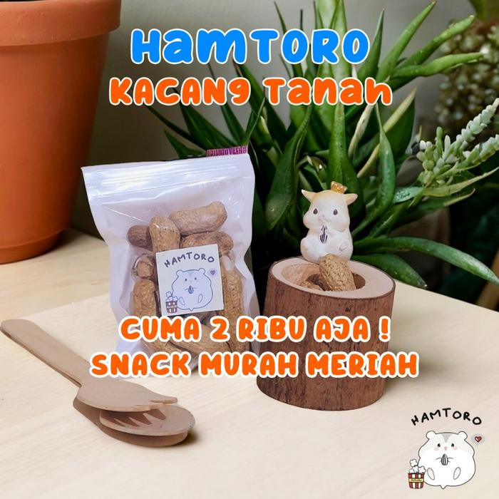 Promo Kacang tanah kulit 15g Snack Hamster Peanut Alami - S25 kacang ...