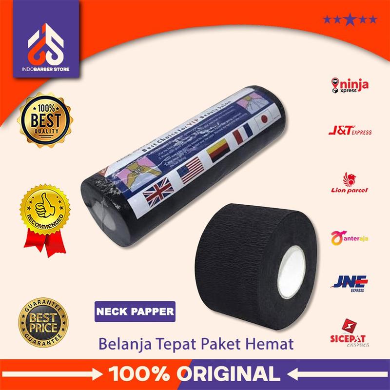 Tisu Leher Besar Barbershop Neck Paper Alat Cukur Pangkas Rambut - Shop ...