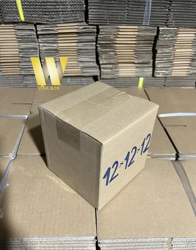 12x12x12(cm) Combo 20 Hộp carton shipcod đóng gói hàng - TikTok Shop ...