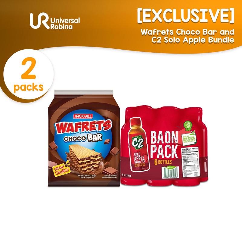 [TikTok Shop Exclusive] Wafrets Choco Bar and C2 Solo Apple Bundle ...