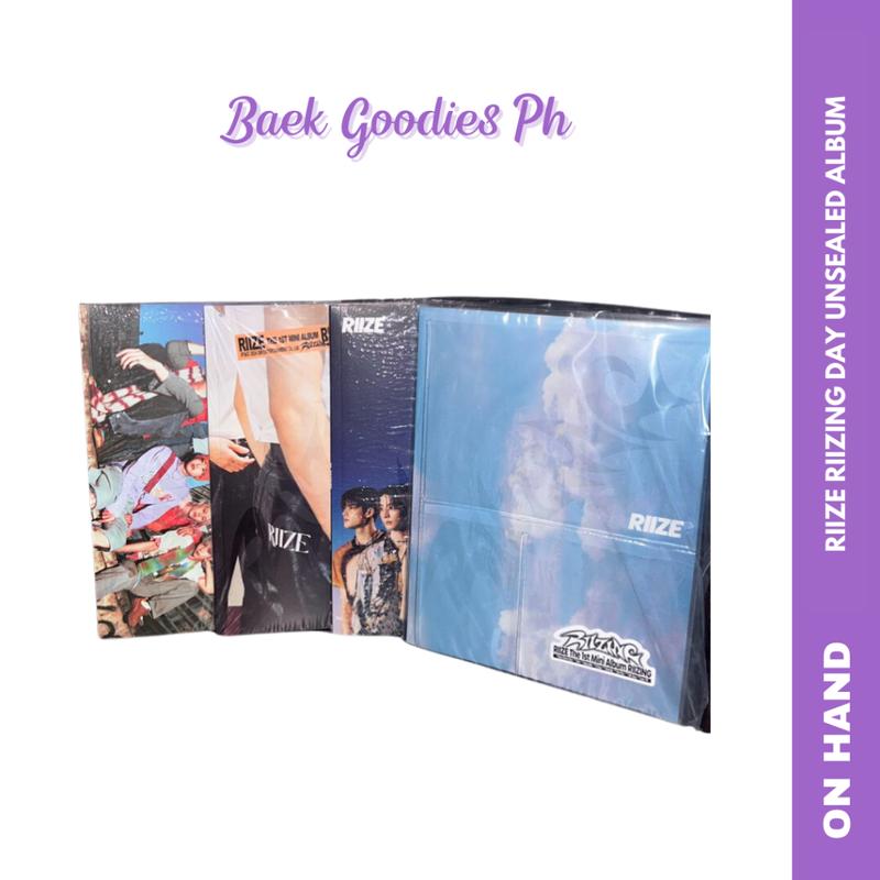 Riize Riizing Day Unsealed Album - TikTok Shop Philippines