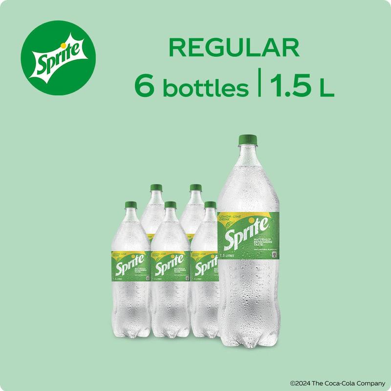 Sprite Regular 1.5L - Pack of 6 - TikTok Shop Philippines
