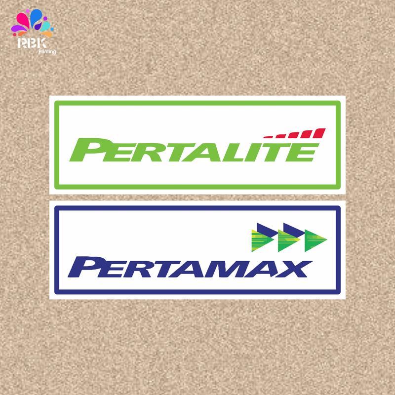 Stiker pom mini pertalite,pertamax (ukuran 30cm x 10cm) - Shop | Tokopedia