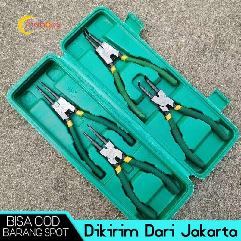 4 pcs Tang Circlip tang snap ring set 7 Inch Set Tang Circli - Shop ...