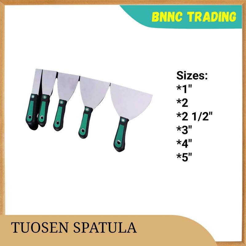 TUOSEN STAINLESS STEEL SPATULA PUTTY TOOL MASILYA CHISEL SCRAPPER ...