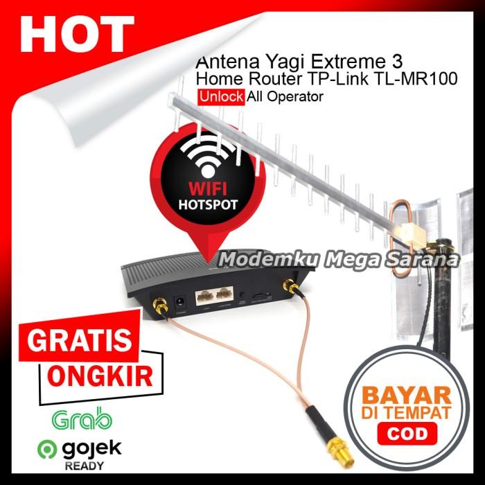 Paket Antena Yagi Extreme 3 + Modem Home Router TP-Link TL-MR100 - Shop ...