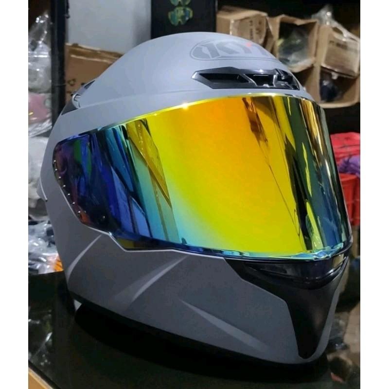 VISOR IRIDIUM KYT TTC / KBR / G2 PRESTIGE & SPOILER KYT TT COURSE ...