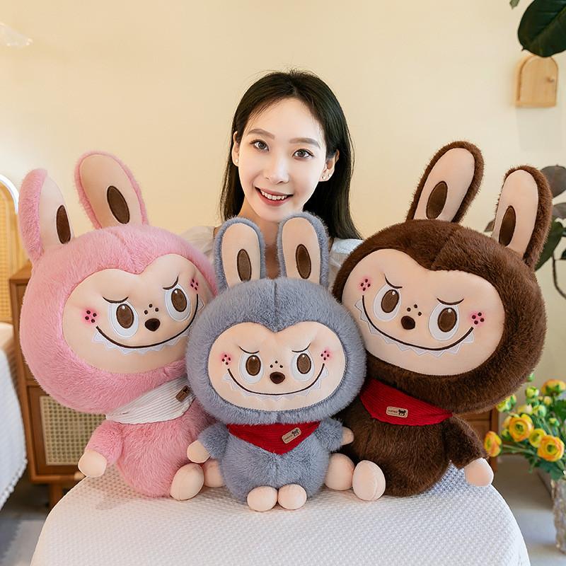 Cute LABUBU plushie soft toy cartoon labubu plush toy doll kid - TikTok ...