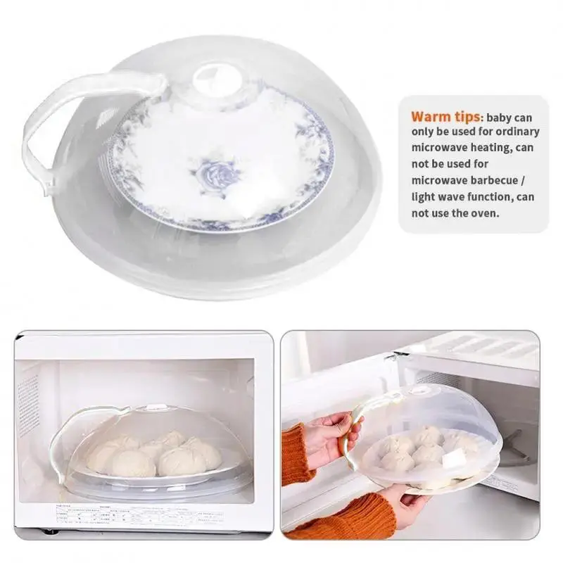 Clear Splash Proof Microwave Oven Plate Guard, 1 Piece Heat Resistant ...