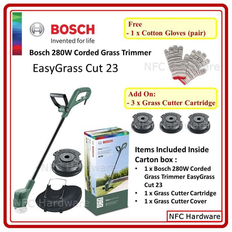 Bosch 280W Corded Grass Trimmer Easy Grass Cut 23 - TikTok Shop Malaysia
