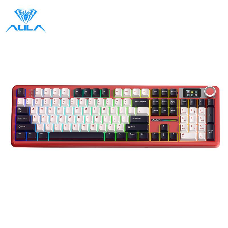 [New]Aula F108 Pro Wireless Mechanical Gaming Keyboard Full Size ...