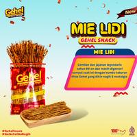 Promo (Terbukti NYAM) MIE LIDI GEHEL 200gr - Makanan Ringan, Food ...