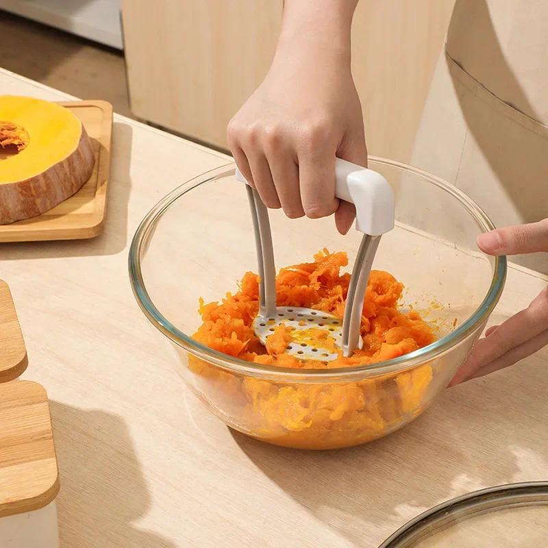 Potato Mash Manual Baby Supplementary Food Mash Fruit Press Artifact ...