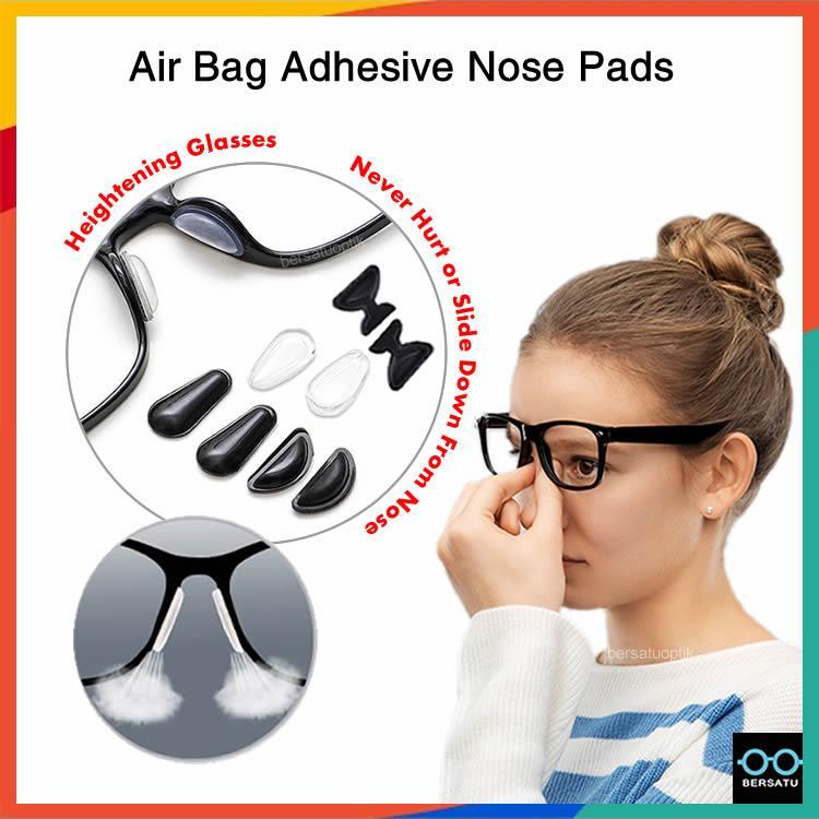 Air Bag Nose Pads Adhesive Eyeglass Nose Pads Anti-Slip Comfortable ...