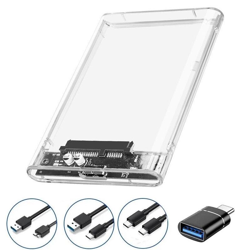 Harddisk Boxs USB 3.0/Type C to SATA III Hard Disk Case 2.5Inch ...