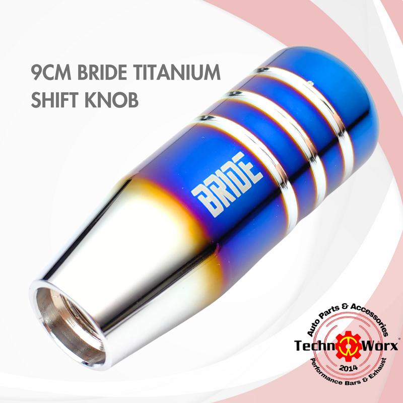9CM BRIDE Shift knob TITANIUM High quality UniVersal Car Accessories ...