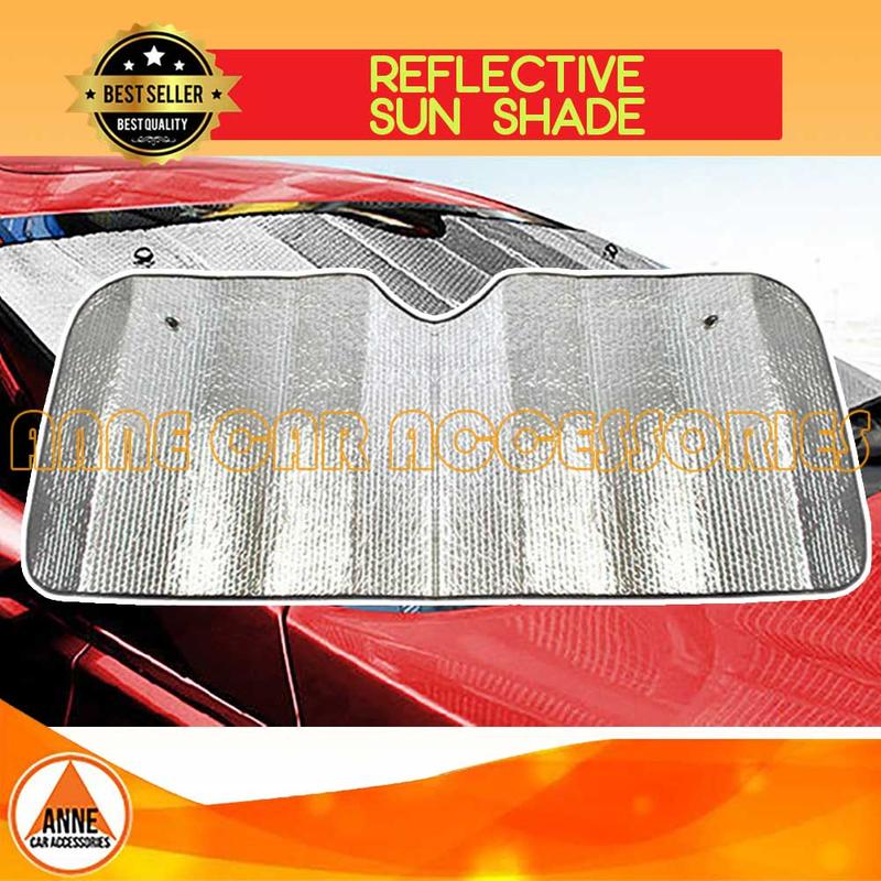 Car Reflective Sun Shade Foldable Bubble Sunshade Window Sun - TikTok ...