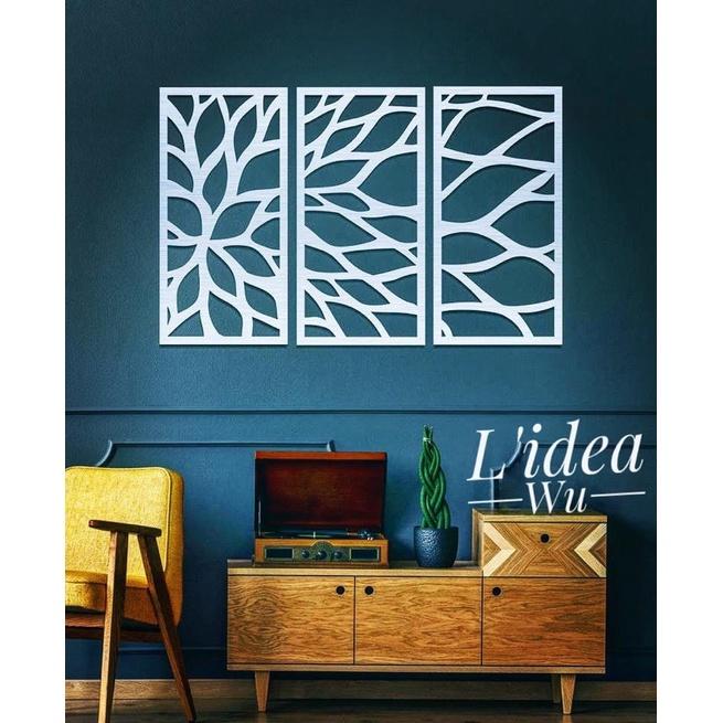 L'idea Wu Seni Dinding Bunga, Hiasan Dinding 3D, Hadiah Ruma - TikTok ...