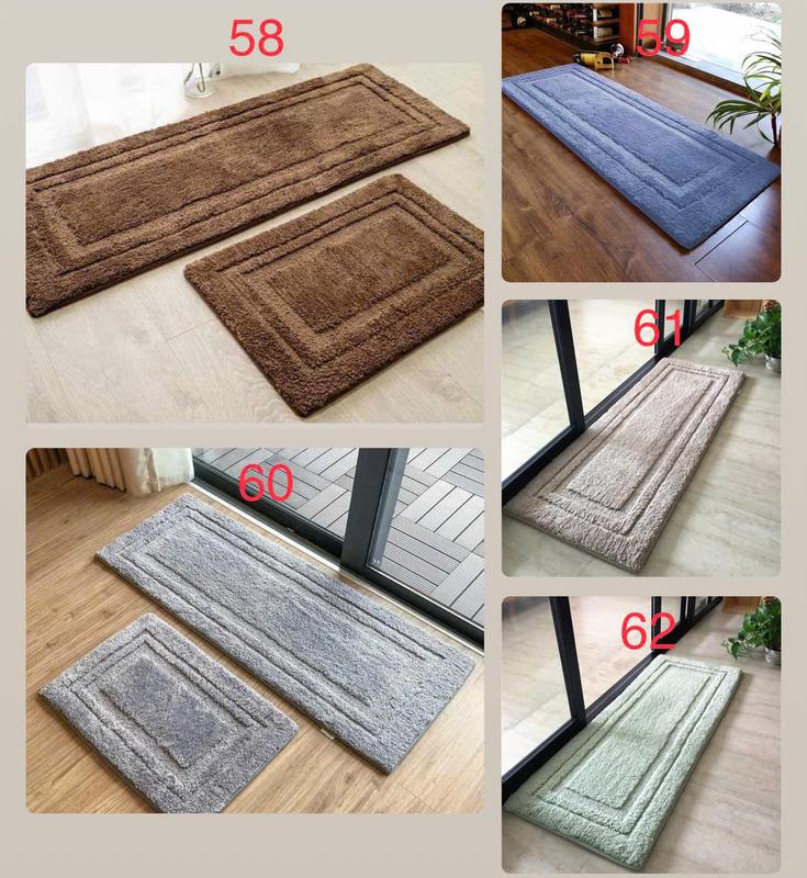 Thảm lau chân 3 lớp dày êm thấm nước đế bám sàn chống trượt làm ...