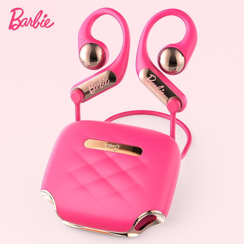 MINISO Barbie Open Wireless Bluetooth Headset OWS Ear-hook Sports ...