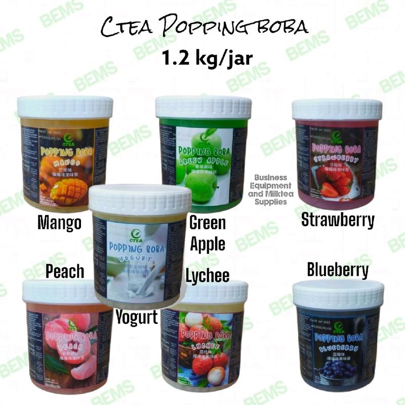 CTEA Popping boba pearls sinkers add on toppings for milktea - TikTok ...