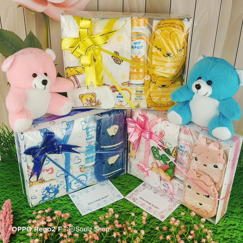 SOUL [Baby 13] Hamper Bayi Kado Lahiran Newborn Paket Set Lengkap Cute ...