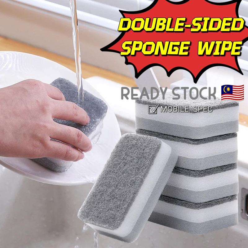 Double-sided Anti-grease Wiping Rags Scouring Pad Super Absorbent ...