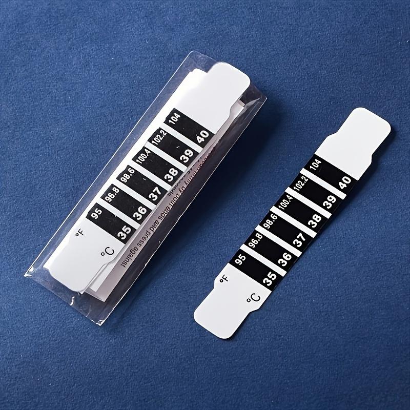10pcs Thermometer Strips - High-Quality PVC Material, Reusable ...