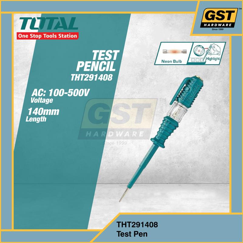 Total Test Pen Electrical 500V Testpen Electric Test Pen Voltage ...