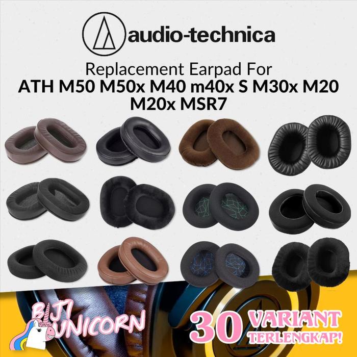 Jual Earcup/Earpad/Ear Cushion Audio Technica ATH-M50 M50x M40 M40x ...
