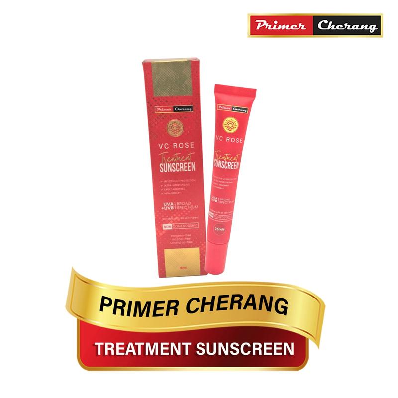 Primer Cherang Treatment Sunscreen 25ml - TikTok Shop Malaysia