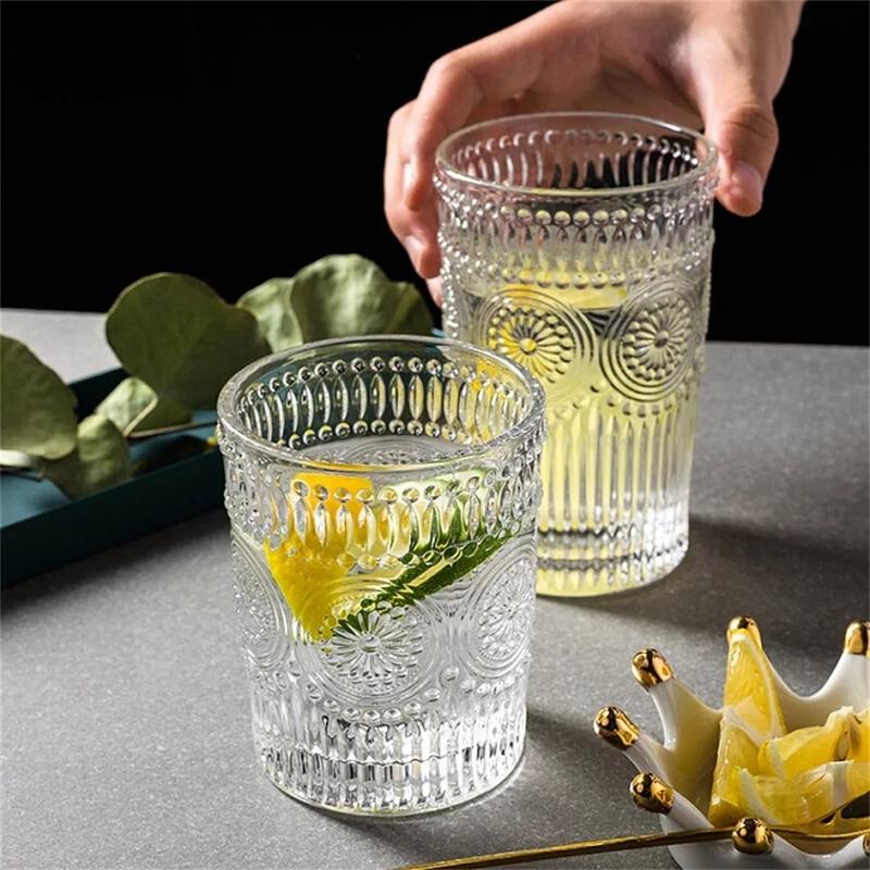 Oemart Malaysia Vintage Nordic CP Glass Cup Mocktail Cold Coffee ...