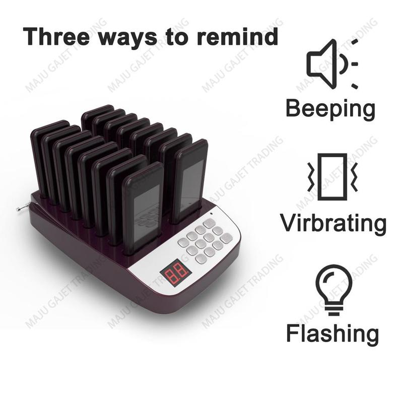 Pager Restaurant Wireless Calling System With 16 Buzzers For - TikTok ...