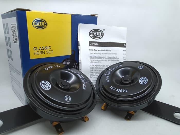 Genuine Hella CLASSIC Strong Tone Disc Horn Set 12v - TikTok Shop Malaysia