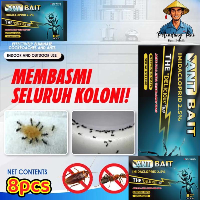🐜【Original Product】Cockroach & Ant Bait 8 Tablets/Box | Imidacloprid 2. ...