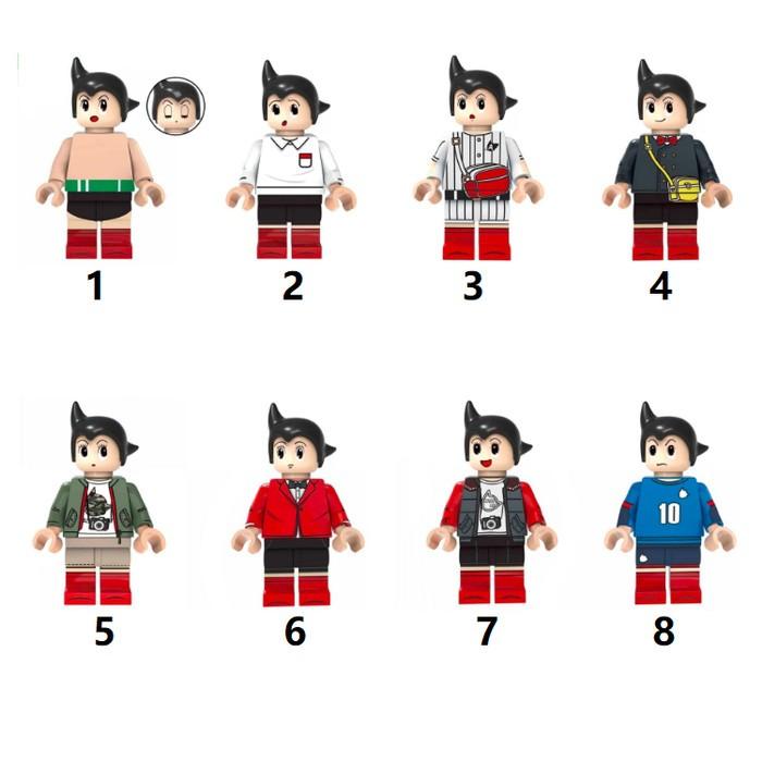 Anime Atom Astro Boy Osamu Tezuka Uniform School Minifigure - Shop ...