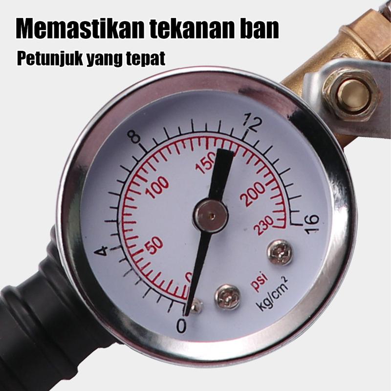 Inflator Ban Mobil & Truk COD dengan Pengukur Tekanan - Tuas Inflasi ...