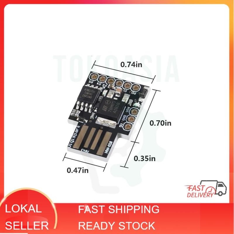 Digispark ATtiny85 Miniature Arduino Board USB - Shop | Tokopedia